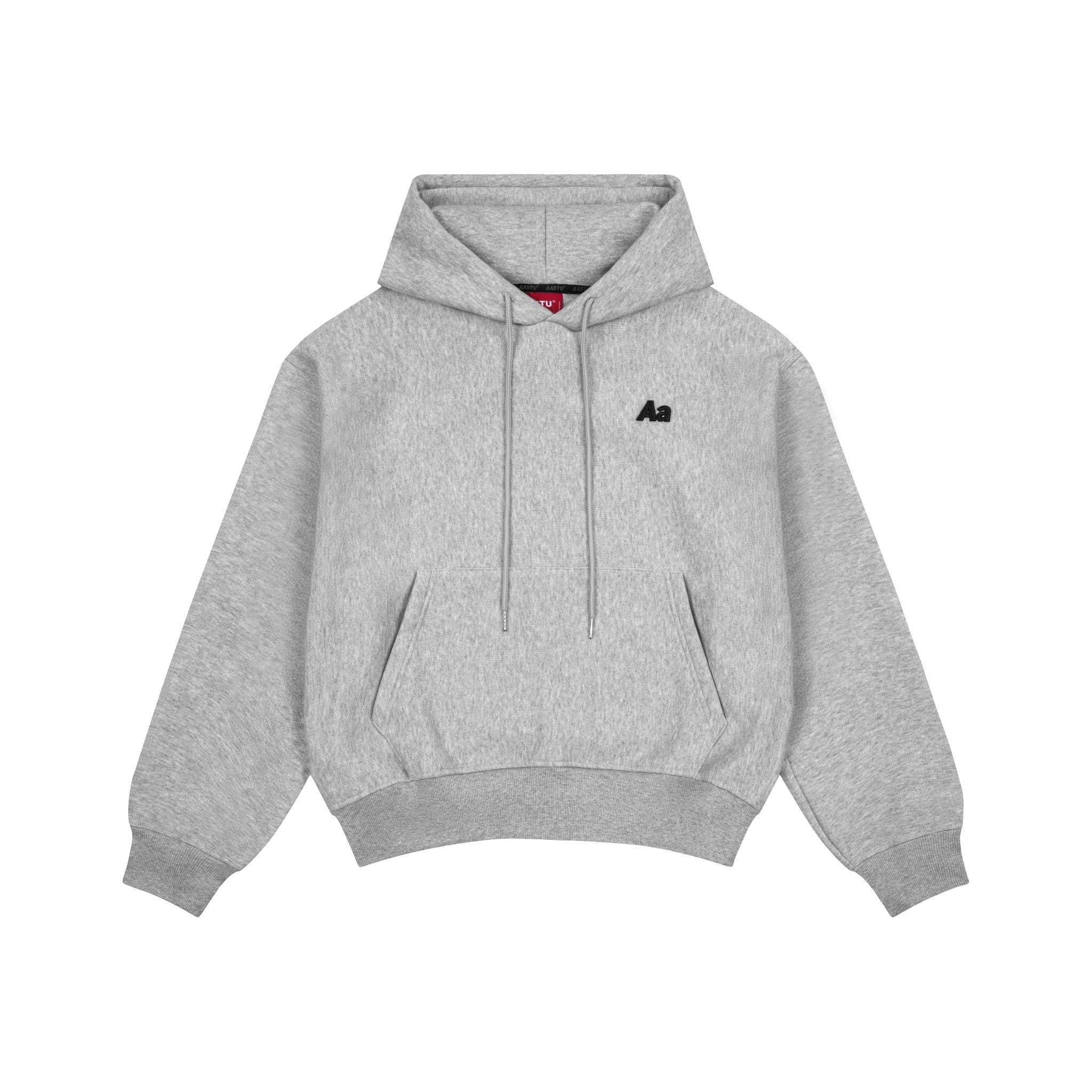 AA ICON FITTED HOODIE // GREY – AASTU®