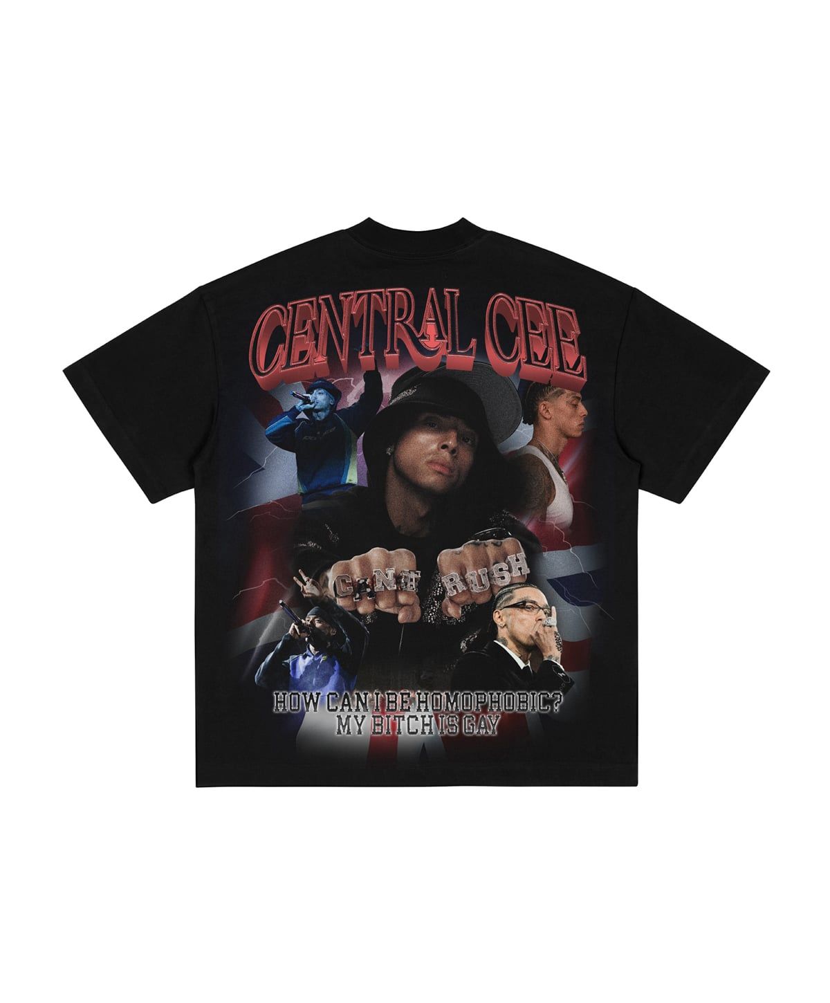 CENTRAL CEE OVERSIZE RAP TEE – OFFONOFFCLUB
