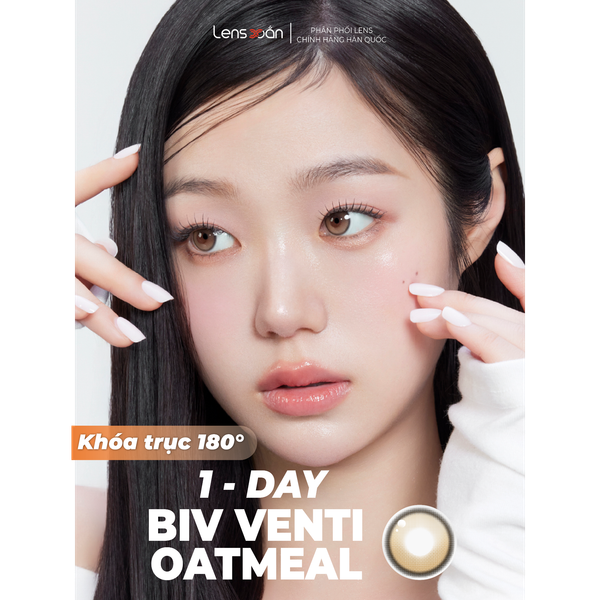 Lens 1 ngày Biv Fixing Venti Oatmeal Brown - MYFiPN
