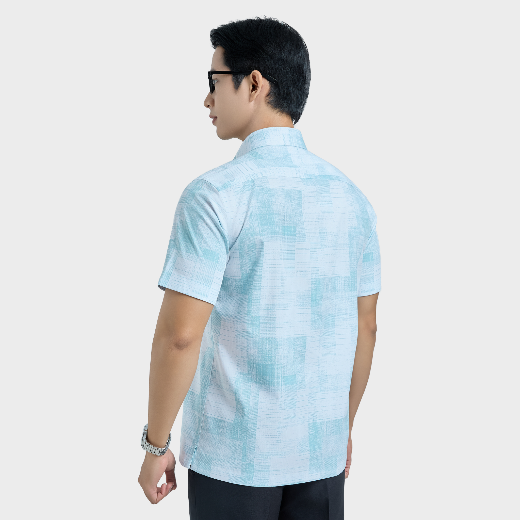 Áo sơ mi nam ngắn tay cao cấp BELLUNI vải sợi tre - ABN.BPS.BE 335 ...