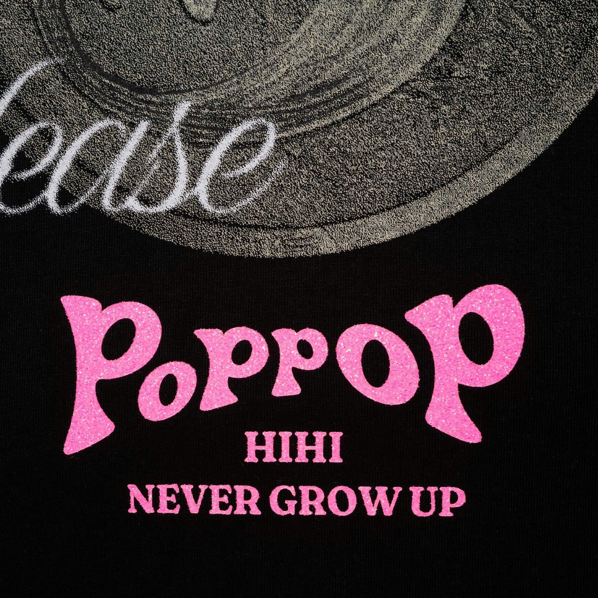 Poppop Mascot PP Sand Boxy T-shirt/ Black – Poppophihi
