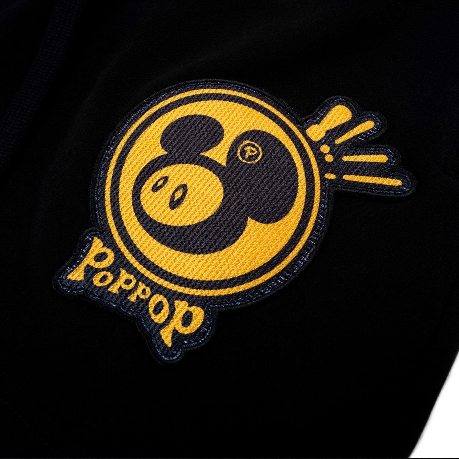 Poppop Mascot PP Pocket Leopard Short Black/ Yellow – Poppophihi