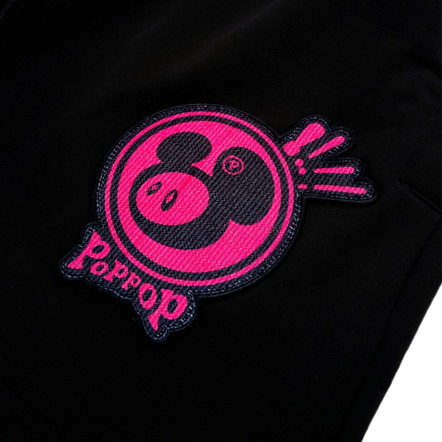 Poppop Mascot PP Pocket Leopard Short Black/ Pink – Poppophihi