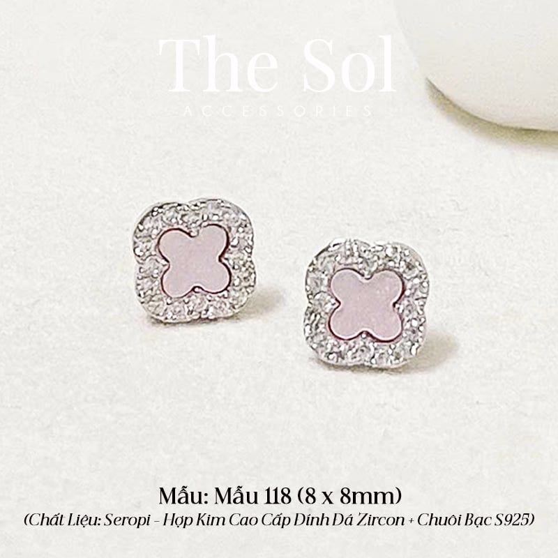 Bông Tai Seropi Pinky Lou - Mẫu 118 – The Sol