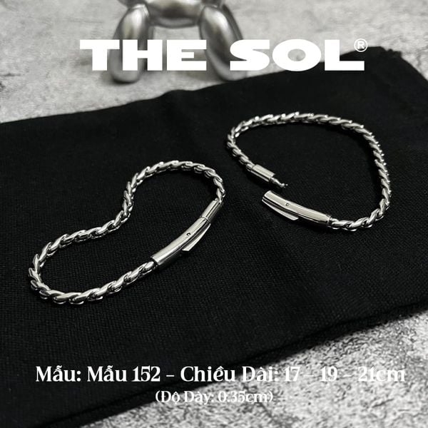 Lắc Tay Titan Unisex The Fishbone - Mẫu 152 – The Sol