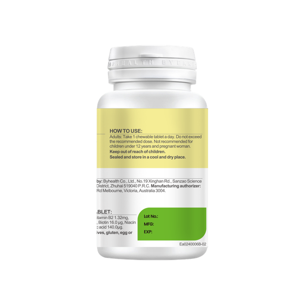 Pentavite Bubbly B Plus Lemon Soda Chewable – Pentavite Việt Nam ...