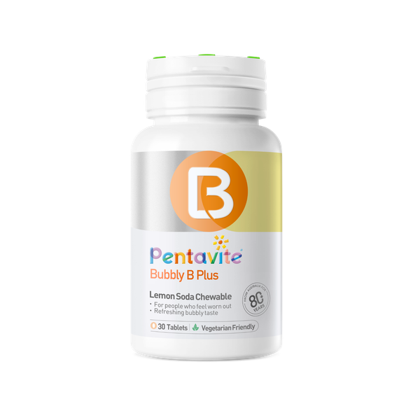 Pentavite Bubbly B Plus Lemon Soda Chewable – Pentavite Việt Nam ...