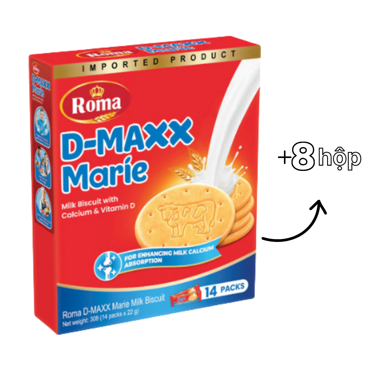 Bánh quy sữa D-Maxx Family 528G – VANTHANHSTORE