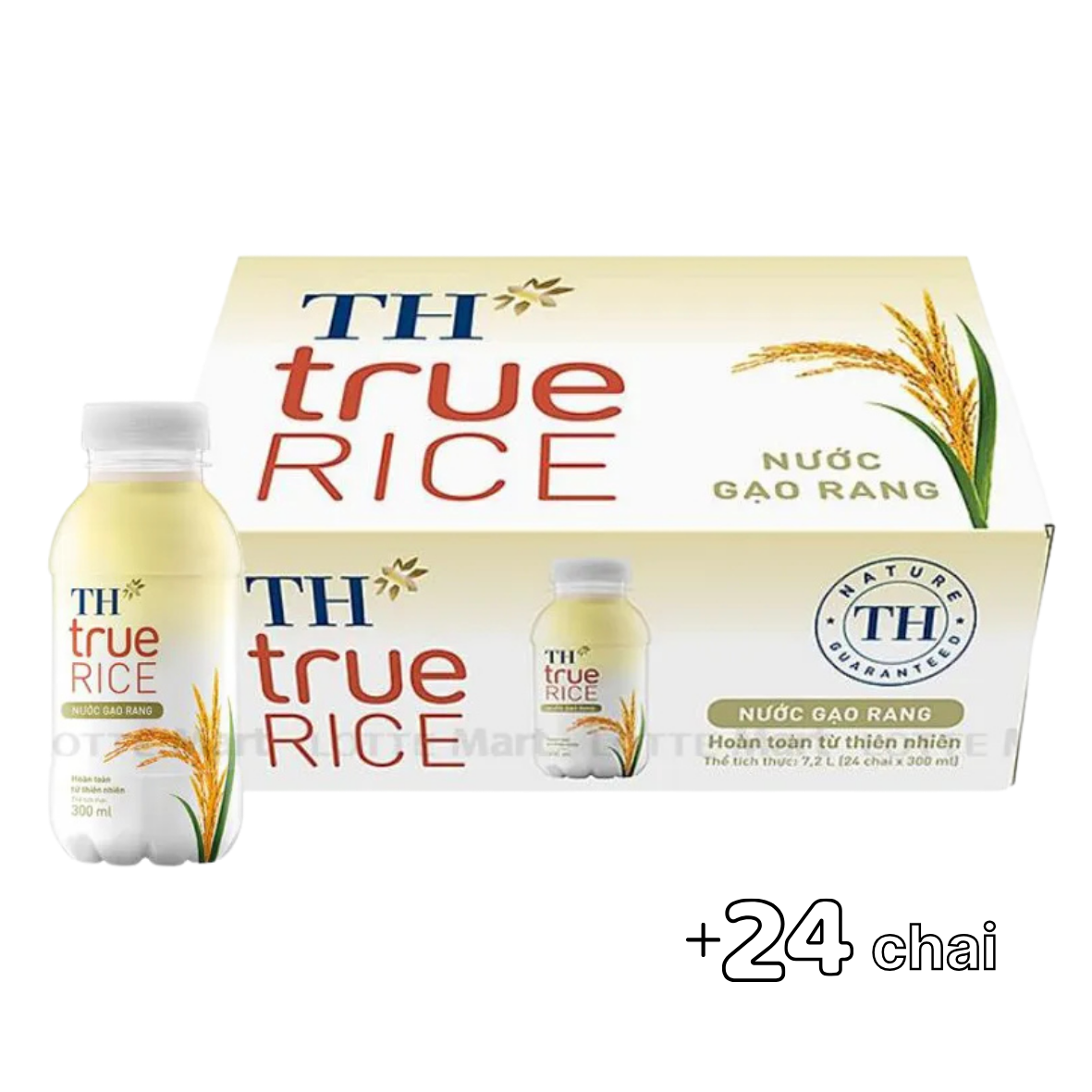 Nước gạo rang TH true rice 300mlX24 – VANTHANHSTORE