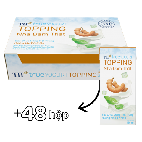 Sữa chua uống tiệt trùng topping me 180ML – VANTHANHSTORE