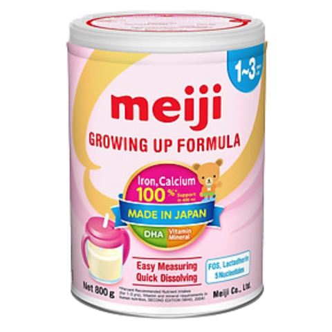 Sản phẩm dinh dưỡng công thức Meiji Growing up Formula 800g – VANTHANHSTORE