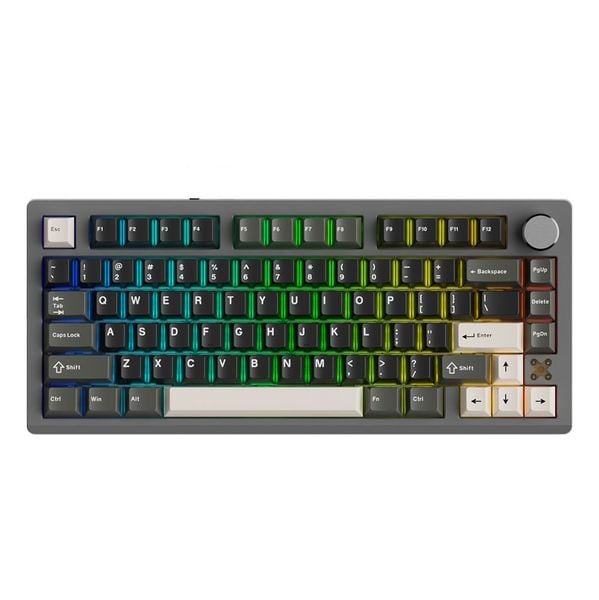 Bàn phím cơ Gaming Không Dây Dare-U Flex 75 Black Grey | Triple Mode ...