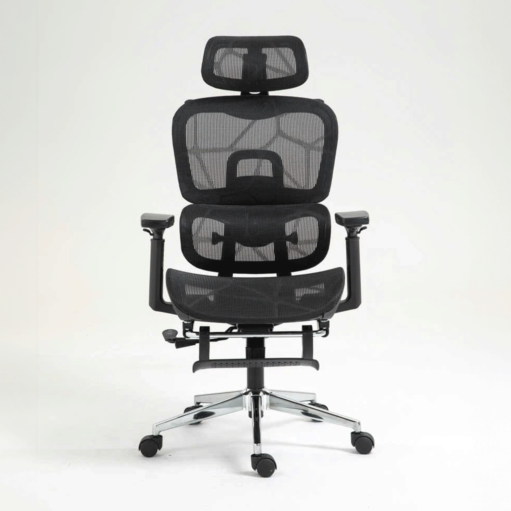 CTH-900 Ghế công thái học | Đen, Có gác chân – TINHOCNGOISAO.COM