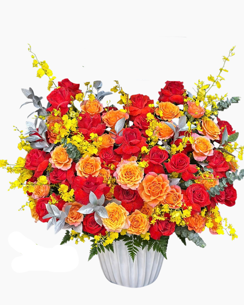 Hộp Hoa Hoàng Kim- HH108 – Flosa