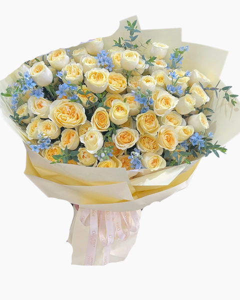 Bó Hoa Vàng Kem - HBD335 – Flosa