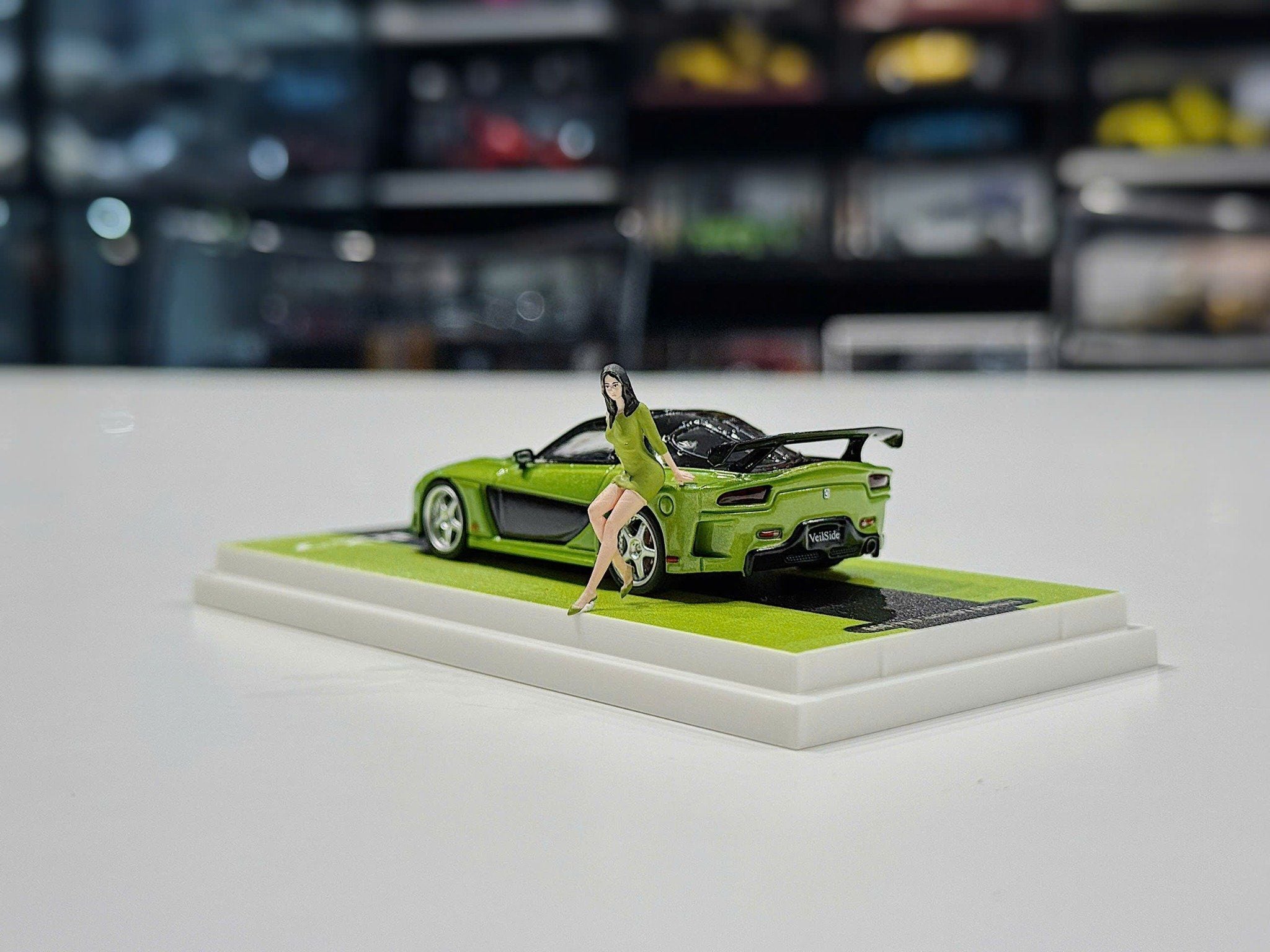XE MÔ HÌNH MAZDA RX7 VEILSIDE,TỶ LỆ 1/64 TIMEMICRO – Mô Hình Tĩnh Việt Nam