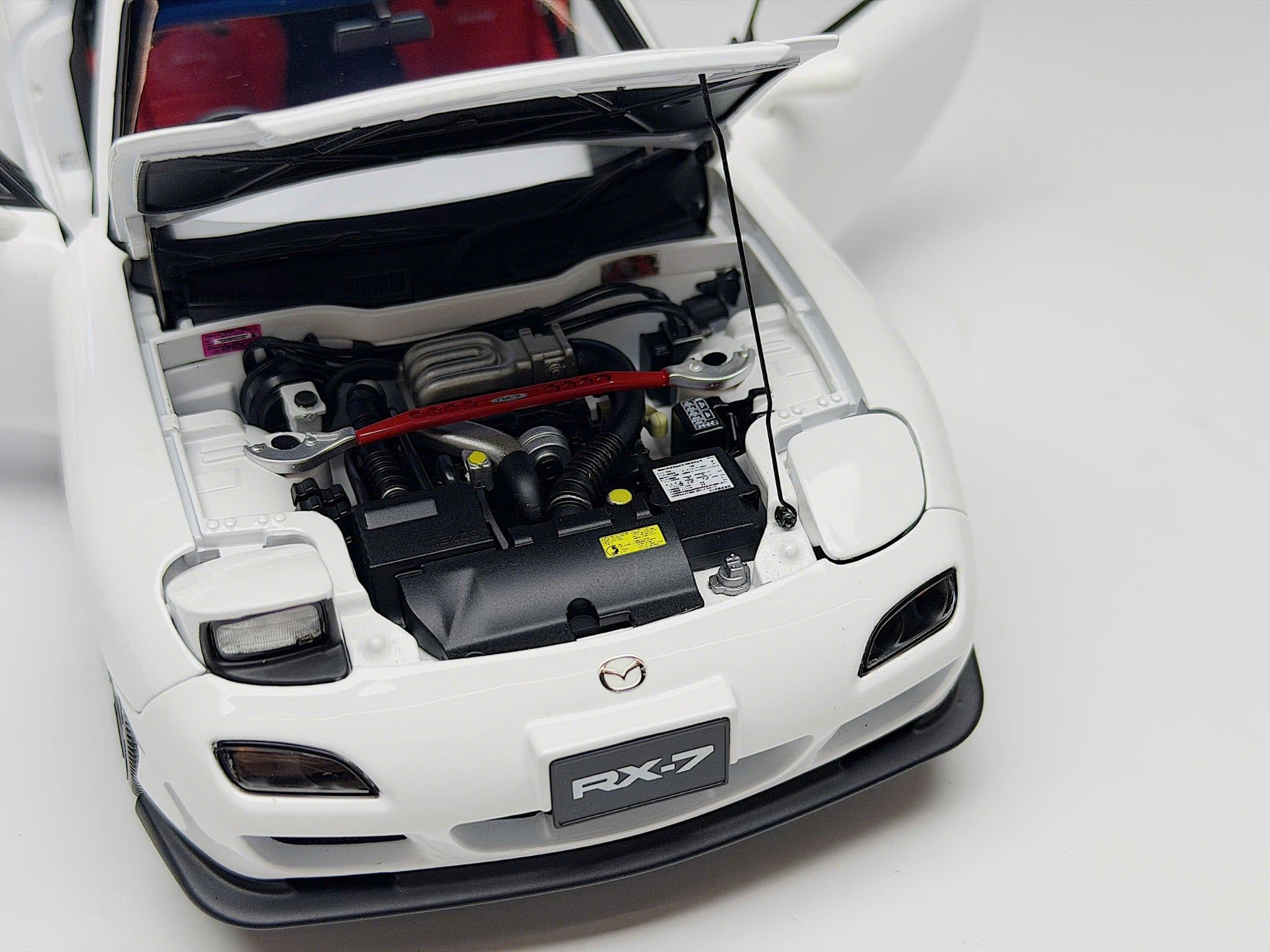 XE MÔ HÌNH MAZDA RX7 SPIRIT R WHITE,TỶ LỆ 1/18 POLAR MASTER – Mô Hình ...