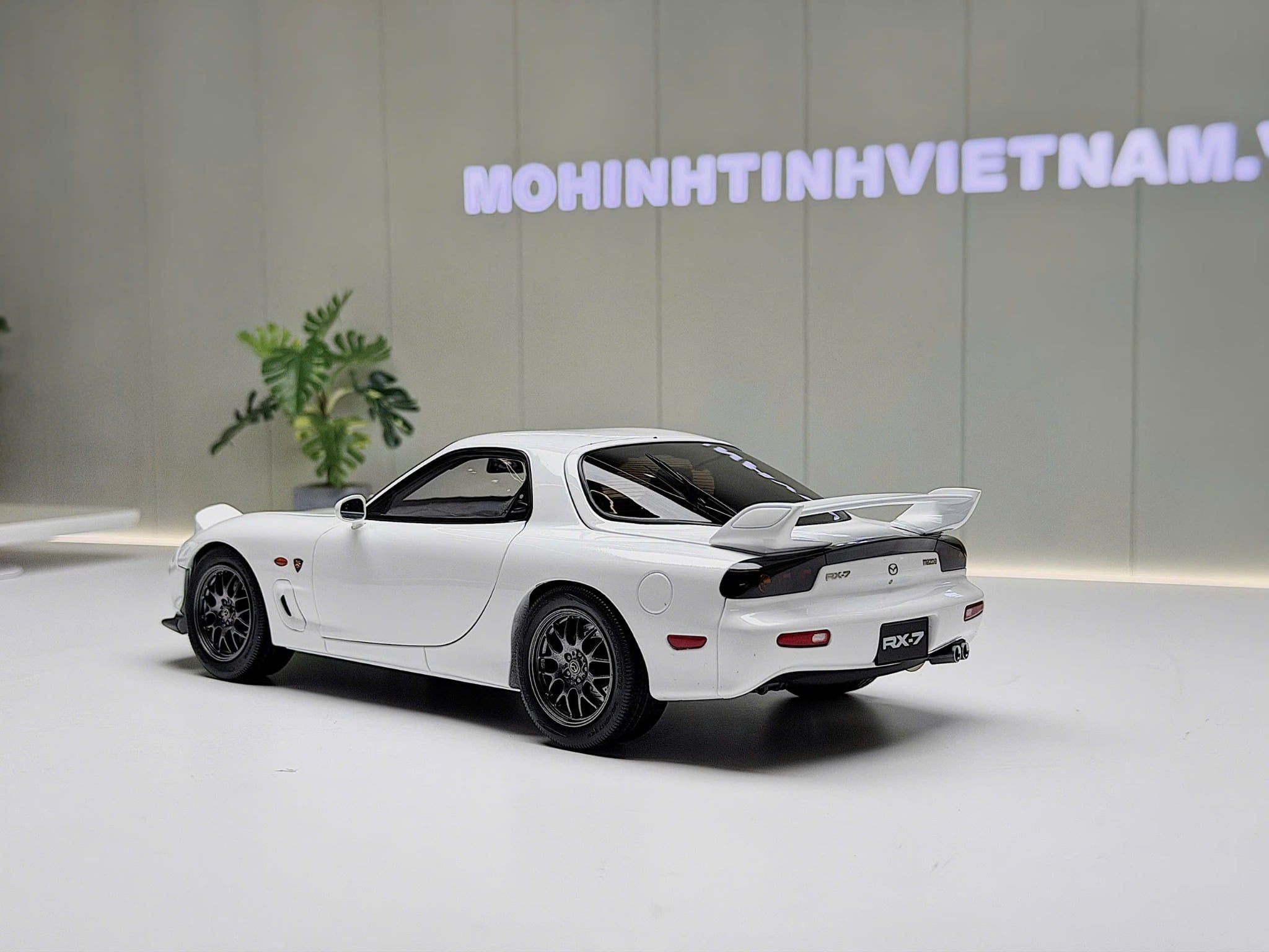 XE MÔ HÌNH MAZDA RX7 SPIRIT R WHITE,TỶ LỆ 1/18 POLAR MASTER – Mô Hình ...