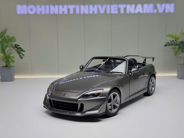 XE MÔ HÌNH HONDA S2000 TYPE S MOON ROCK METALLIC,TỶ LỆ 1/18 MOTORHELIX ...