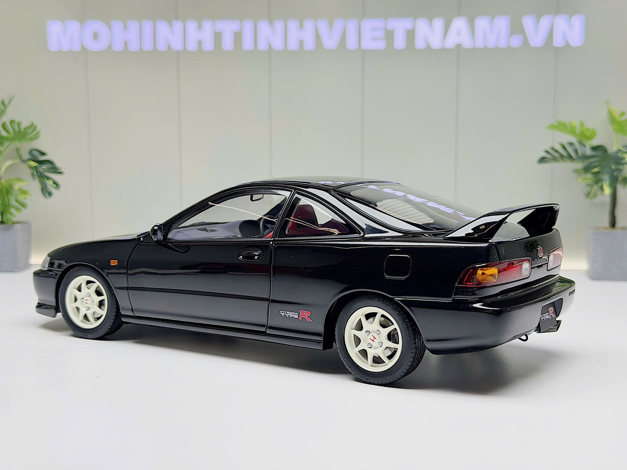 XE MÔ HÌNH HONDA INTEGRA TYPE R DC2 FLAMENCO BLACK PEARL,TỶ LỆ 1/18 MO ...
