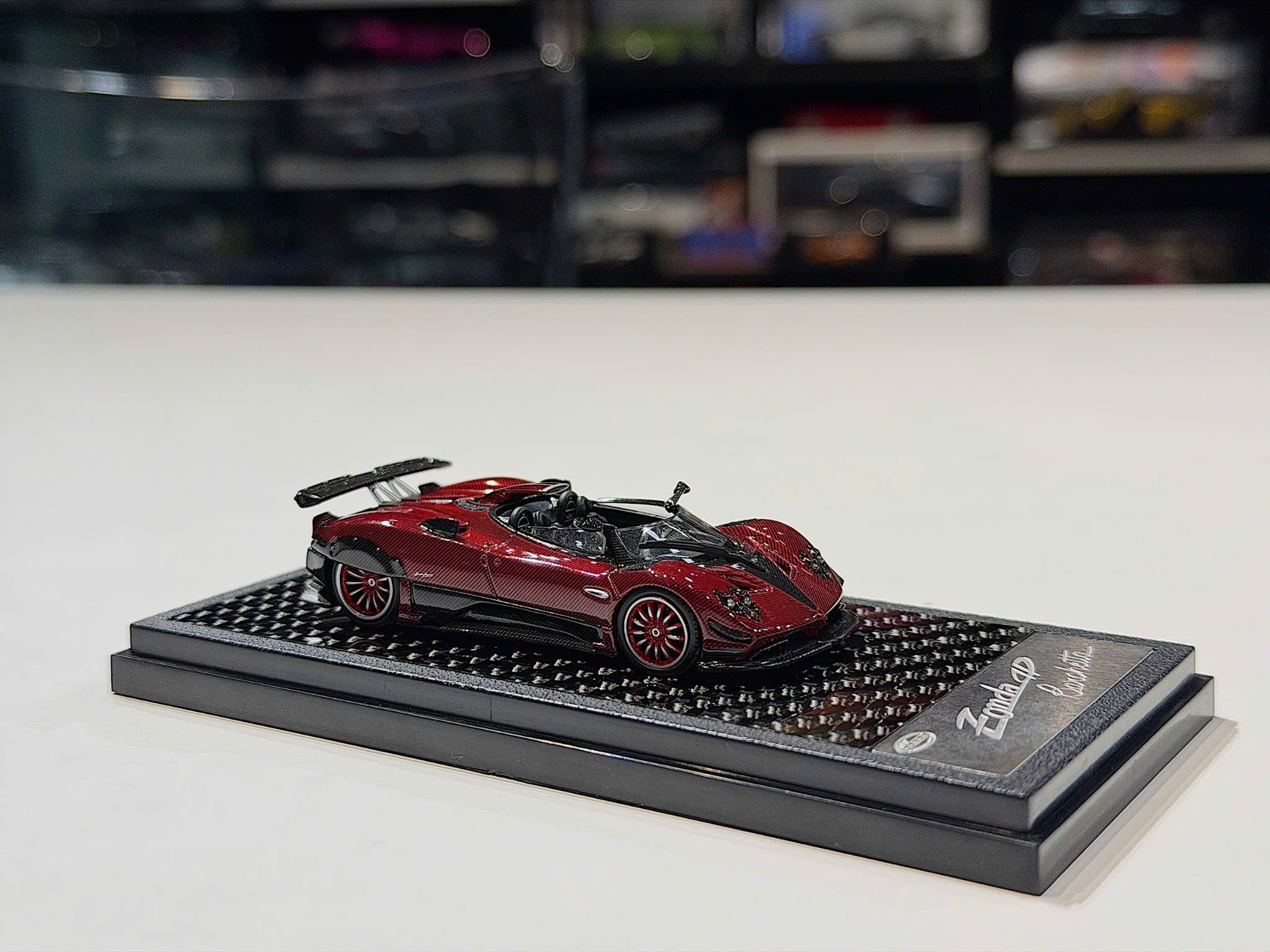 XE MÔ HÌNH PAGANI ZONDA BARCHETTA CARBON RED,TỶ LỆ 1/64 LCD – Mô Hình ...