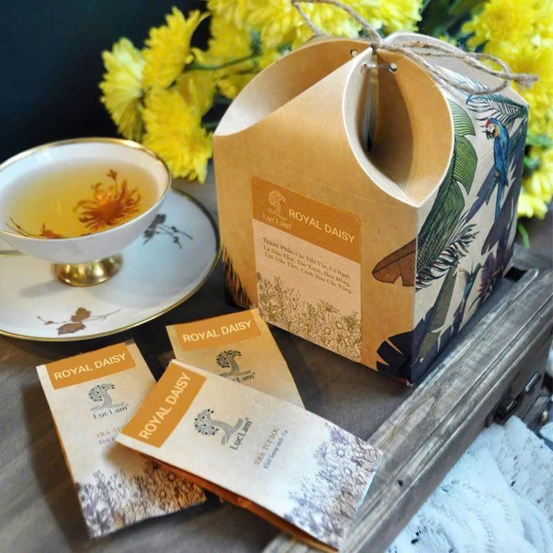 Hộp Trà 20 Túi Lọc - Royal Daisy – Lục Lam