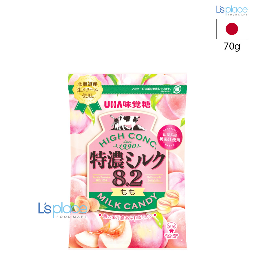 UHA Mikakuto Kẹo đào sữa – L's Place Foodmart