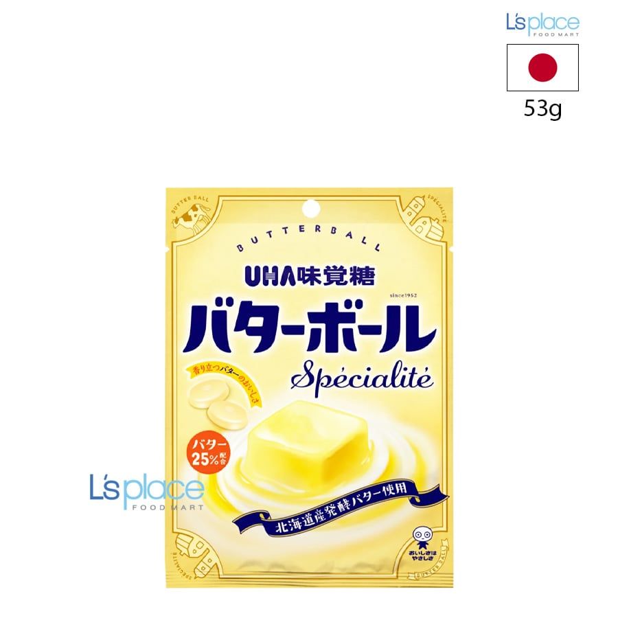 UHA Mikakuto Kẹo bơ sữa – L's Place Foodmart