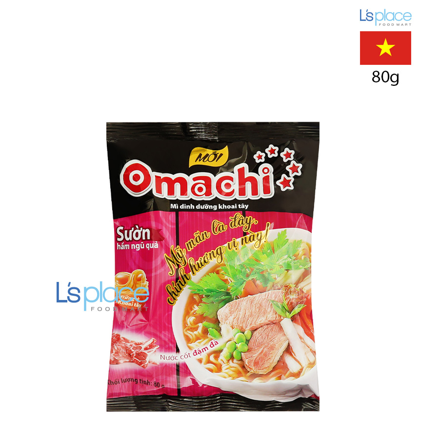 Omachi Mì gói các vị – L's Place Foodmart