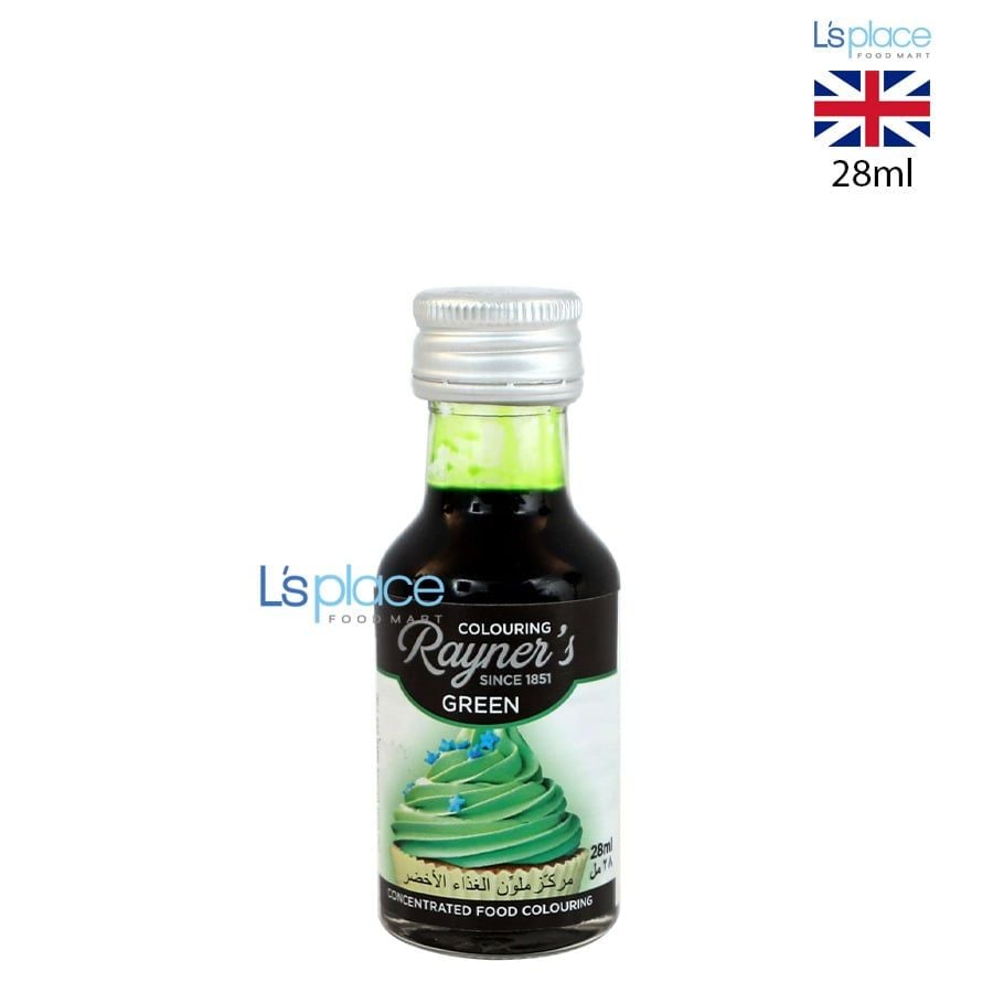 Rayner's Màu thực phẩm màu xanh lá – L's Place Foodmart