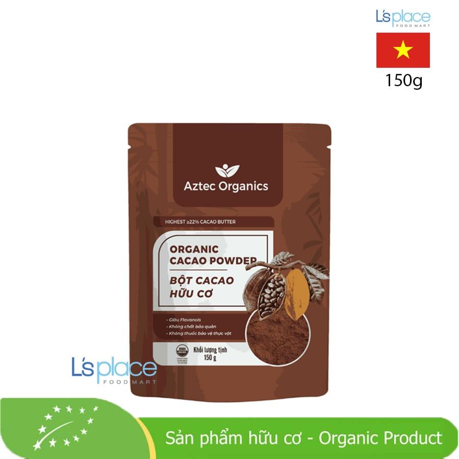 Aztec Organics Bột cacao hữu cơ – L's Place Foodmart