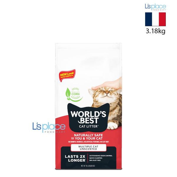 World's Best Cát mèo không mùi Multiple Cat – L's Place Foodmart