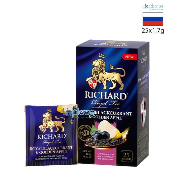 Richard Trà đen Royal Lý chua đen & Táo vàng – L's Place Foodmart
