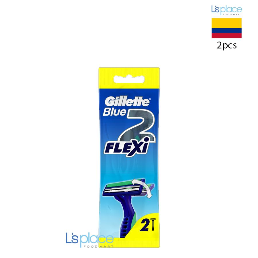 Gillette Dao Cạo Râu Blue 2 Flexi – L's Place Foodmart