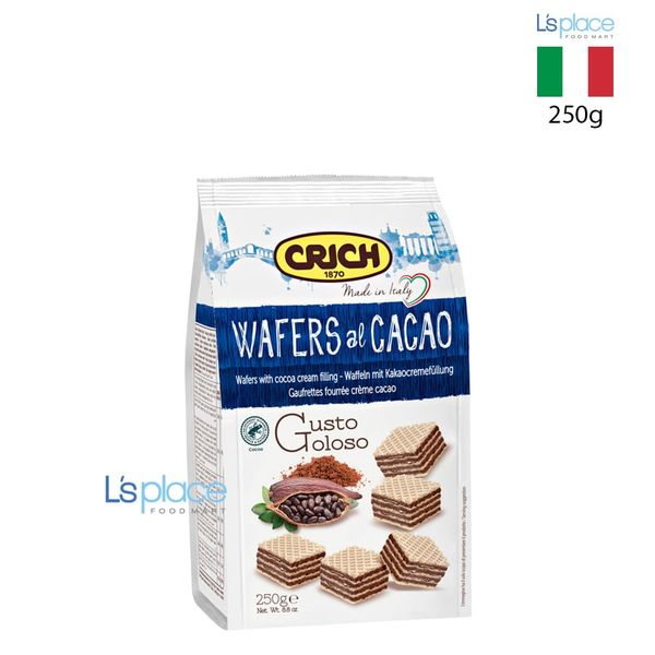 Crich Wafers Bánh xốp vị cacao – L's Place Foodmart