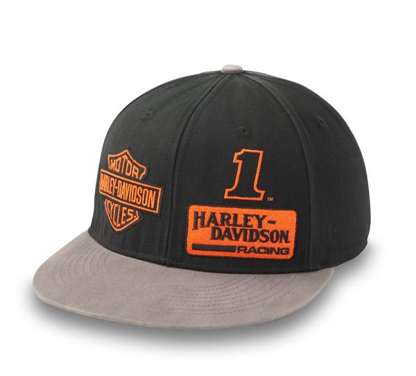 Harley-Davidson® The Grid Harley Black cap | 97603-25VM – Thời trang ...