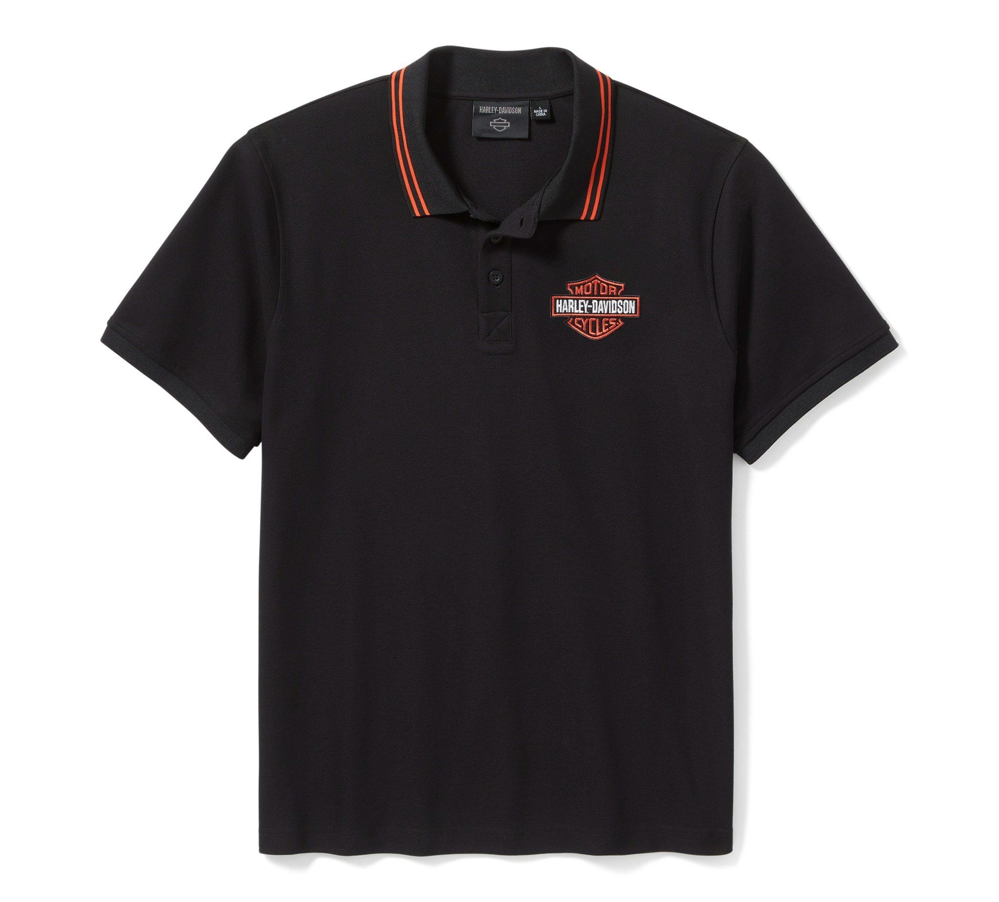 Áo Thun Polo Nam Harley-Davidson® B&S Piqué Polo 99252-25VM – Thời ...