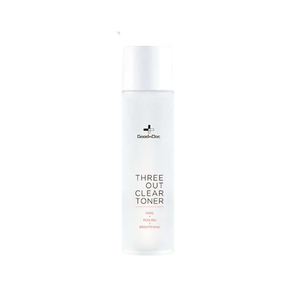 Nước hoa hồng GoodnDoc Three Out Clear Toner 150ML – tinhtebeauty