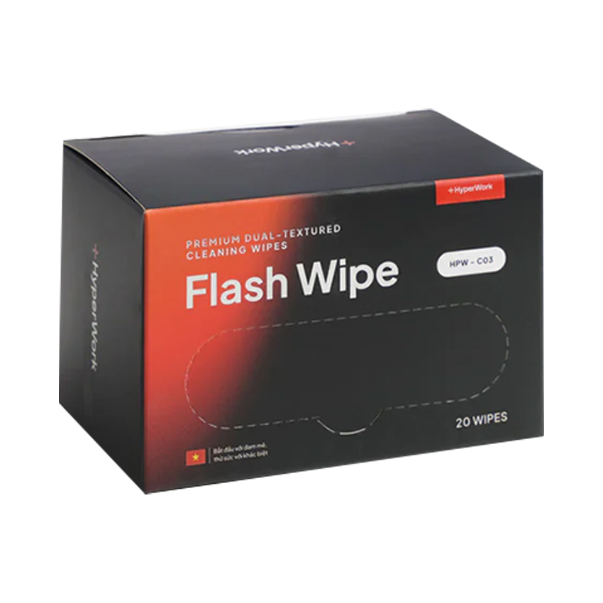 Khăn làm sạch nhanh HyperWork Flash Wipe HPW C0 – TMINSVN