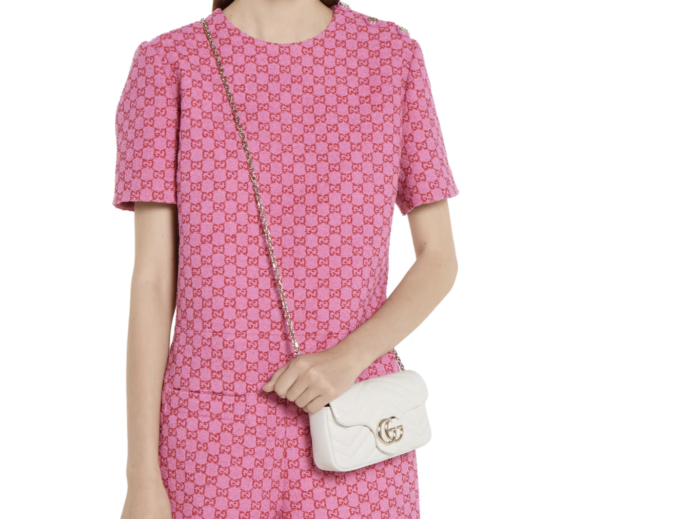 Túi Nữ Gucci Marmont Mini Shoulder Bag 'White' 841290-AAFAX-9050 – LUXITY