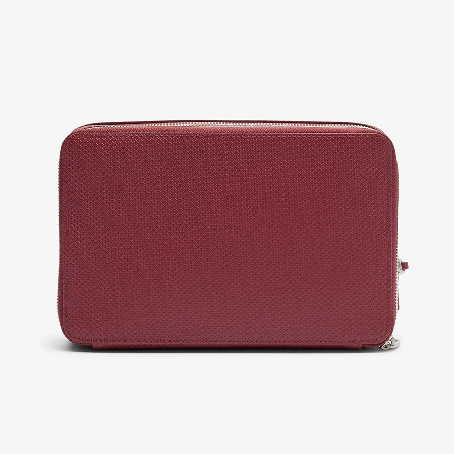 Túi Nam Lacoste Chantaco Piqué Leather Zipped 'Black' NH2922CE-N61 – LUXITY