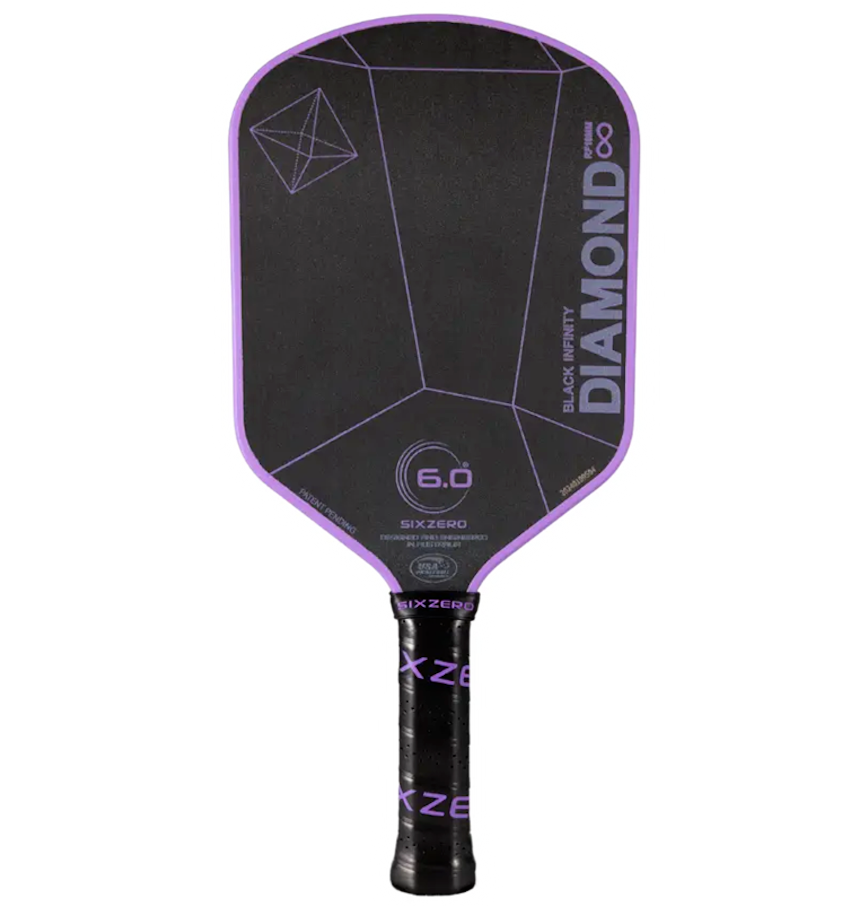 Vợt Pickleball Six Zero Infinity Edgeless Diamond Power 'Black' – LUXITY