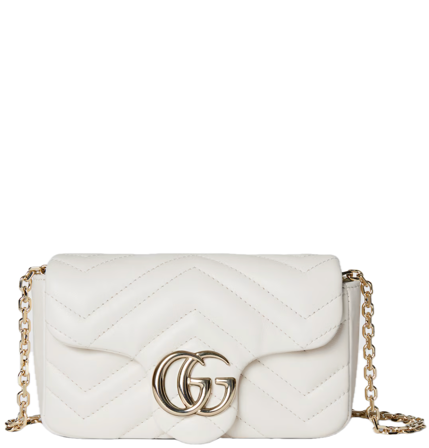 Túi Nữ Gucci Marmont Mini Shoulder Bag 'White' 841290-AAFAX-9050 – LUXITY