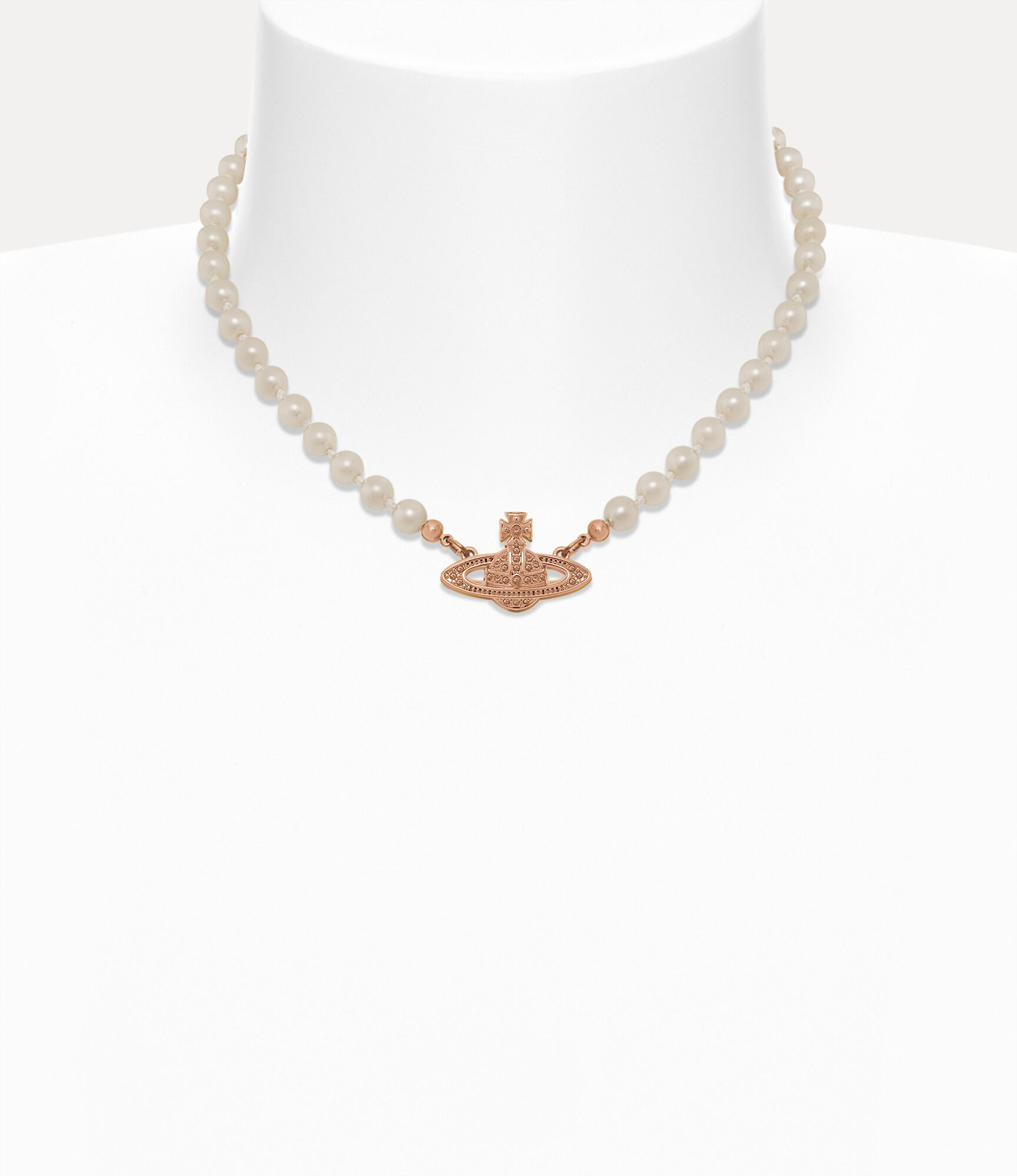 Vòng Cổ Nữ Vivienne Westwood Mini Bas 'Rose Gold' 63030006-02G121-CN ...