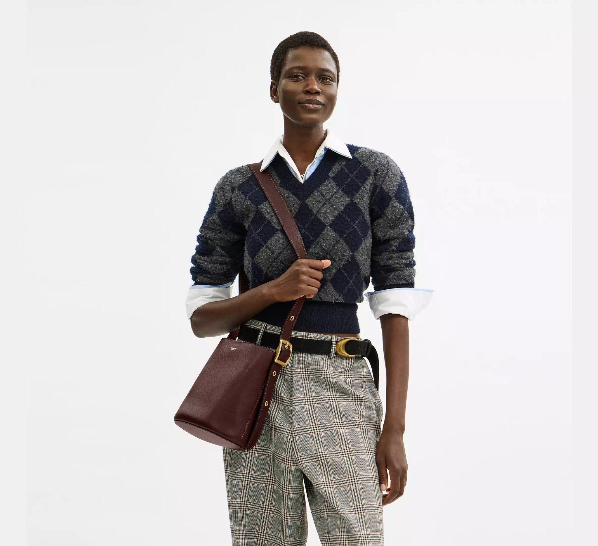 Túi Nữ Coach Bleecker Bucket Bag 21 'Maple' CCX07-B4MPL – LUXITY