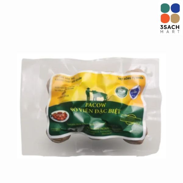 Bò Viên Pacow Đặc Biệt (Gói 200g) – 3Sach Mart