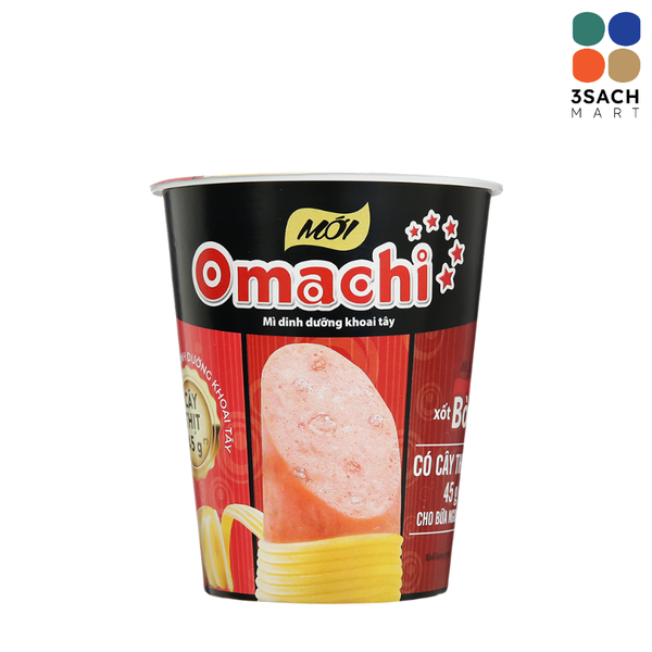 Mì Omachi Bò Hầm Có Thịt (Ly 113g) – 3Sach Mart