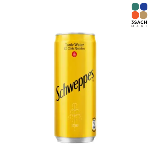Schweppes Tonic Sleek Can 320ML – 3Sach Mart
