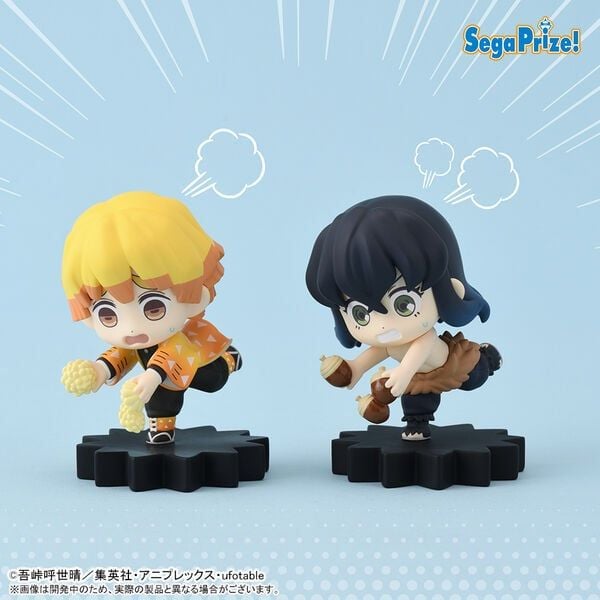 Agatsuma Zenitsu - Kimetsu no Yaiba mOH!ment Mini Figure | SEGA Figur ...