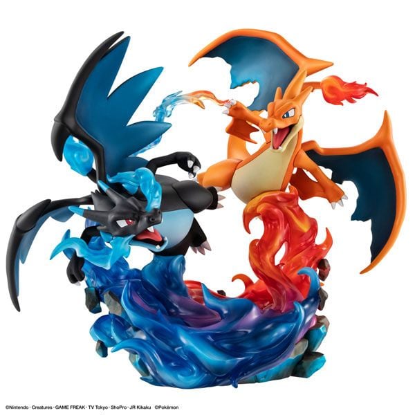 G.E.M. EX Series Mega Charizard X & Mega Charizard Y - Pokémon | MegaH ...